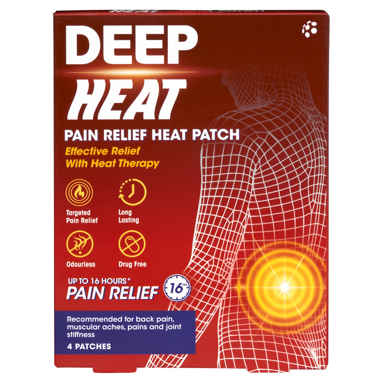 DEEP HEAT PATCHES - Dennehy's Cross Pharmacy - Cork